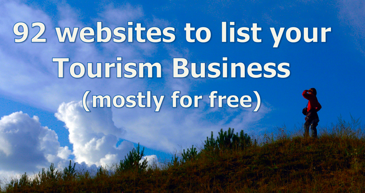 92 websites to list your ecotourism business (mostly for free ...