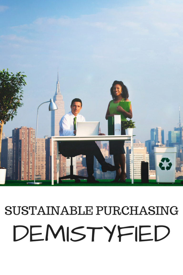 Sustainable Purchasing Demystified | Sustainable Tourism 2030 Pledge